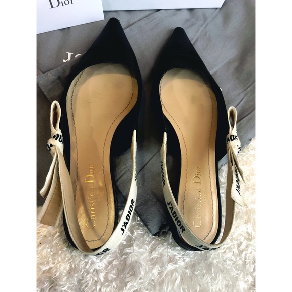 Dior | Shoes | Dior Jadior Ballerina Ribbon Slingbacks | Poshmark